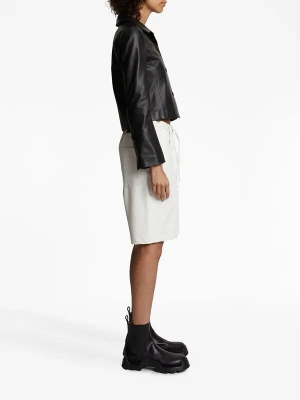 Proenza Schouler White Label Faux-leather Knee-length Shorts