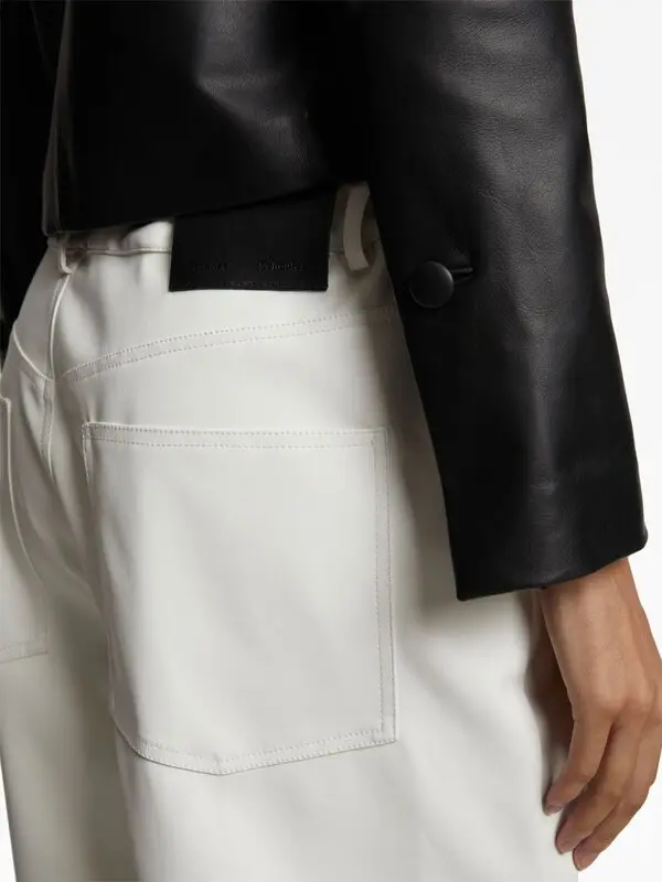 Proenza Schouler White Label Faux-leather Knee-length Shorts