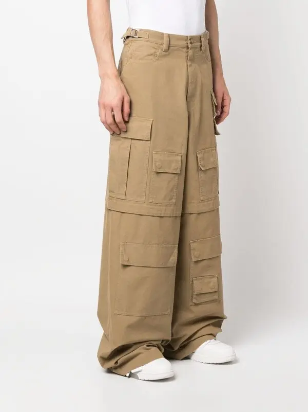 AMBUSH Wide-leg Cargo Trousers - Neutrals