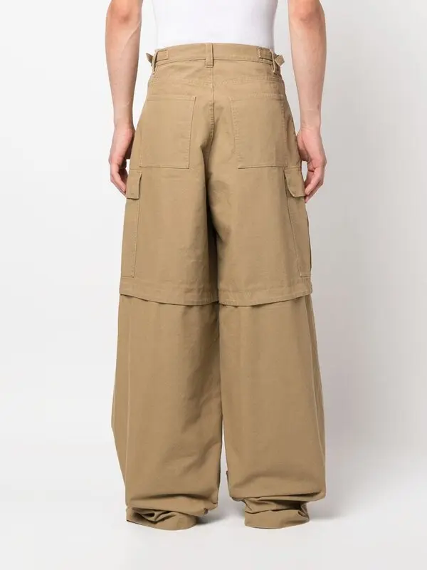 AMBUSH Wide-leg Cargo Trousers - Neutrals