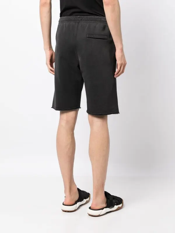 Off-White Cotton Track Shorts