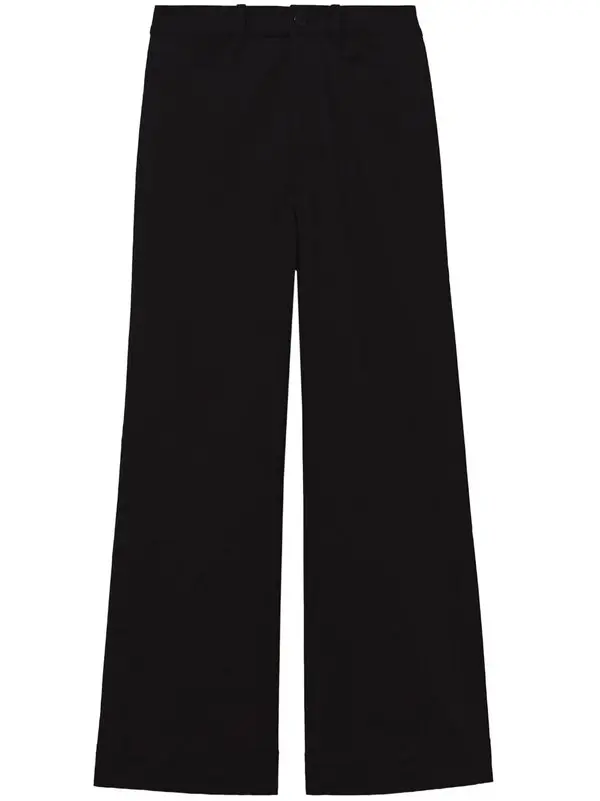 Proenza Schouler White Label High-waisted Trousers - Black