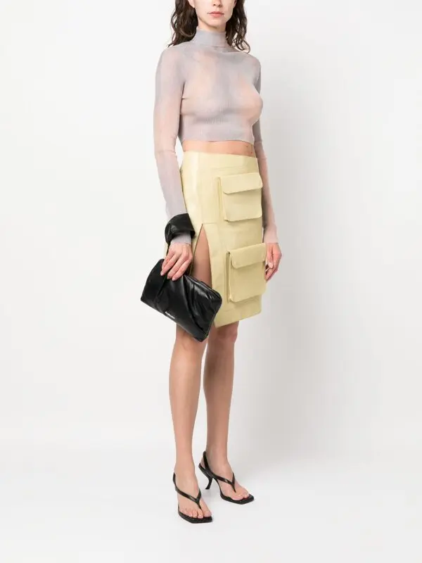 AMBUSH Nejiri Leather Clutch