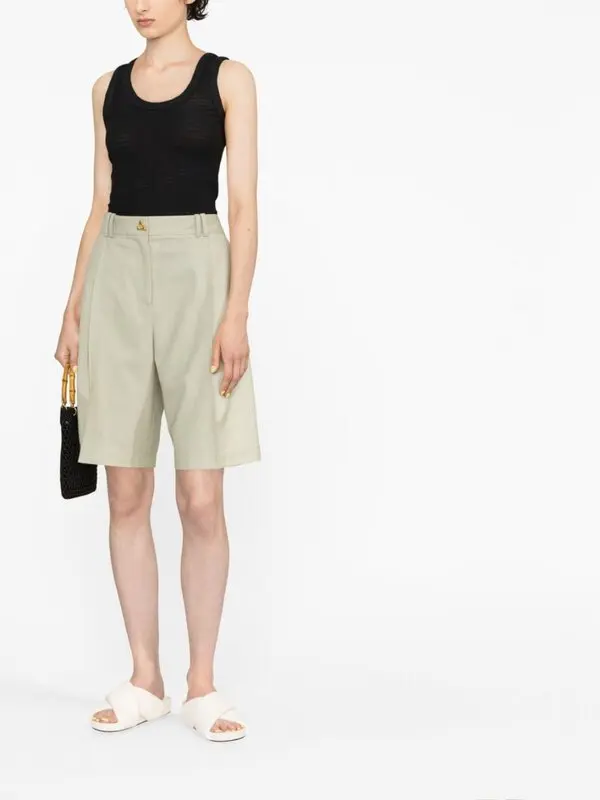 JIL SANDER Shirred Tank Top