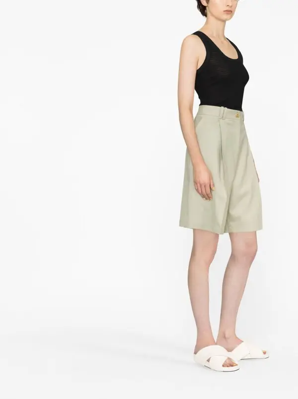 JIL SANDER Shirred Tank Top