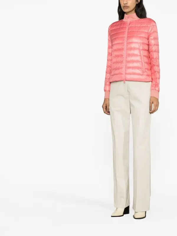 Herno Globe Padded Bomber Jacket - Pink