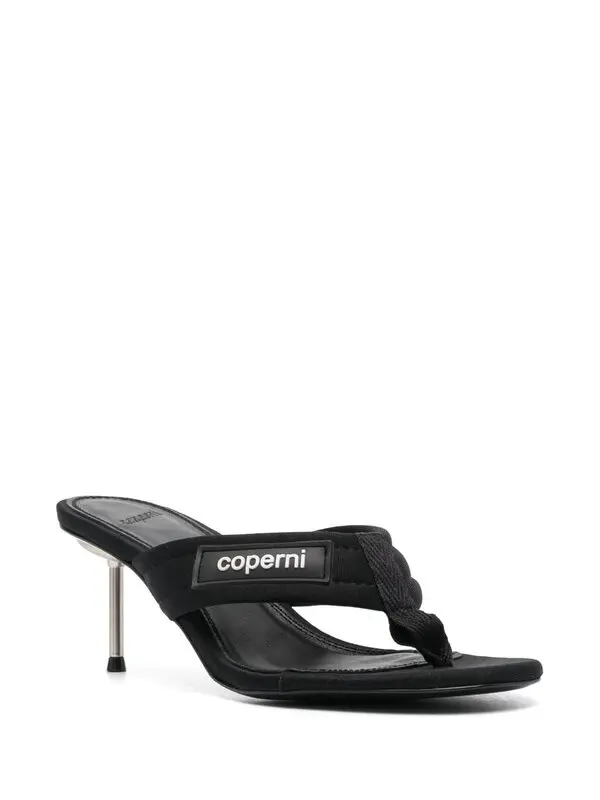 Coperni 65mm Logo-patch Sandals