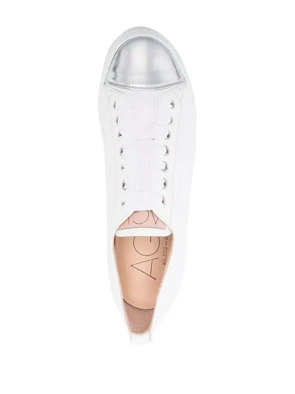 Agl Mollie Silver Toe Sneakers