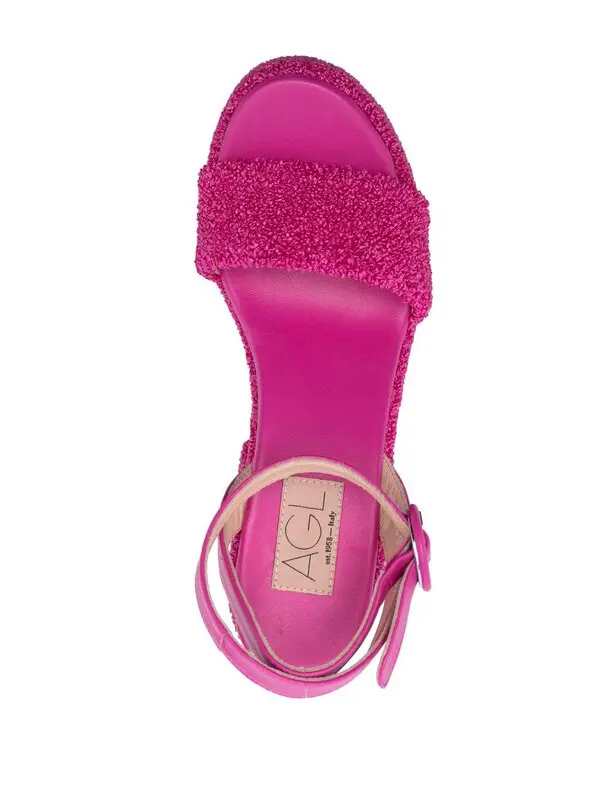 Agl Sista Zerby 80mm Leather Sandals
