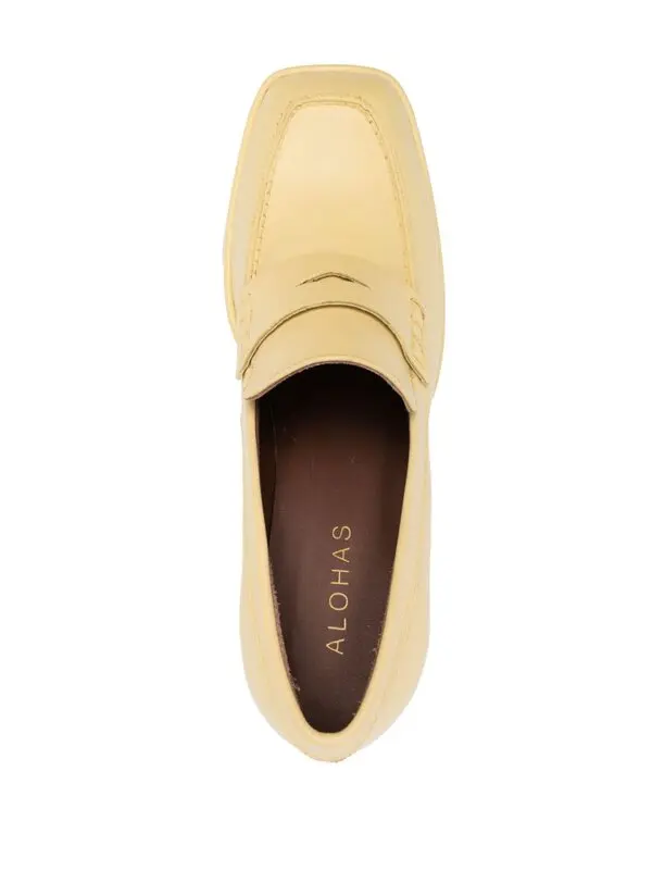 ALOHAS Busy 90mm Leather Pumps