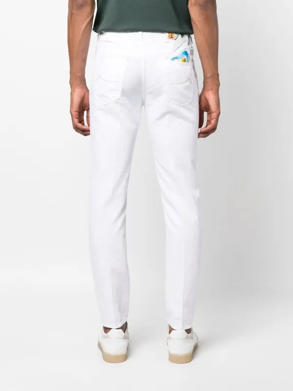 Jacob Cohen Mid-rise Slim-cut Jeans