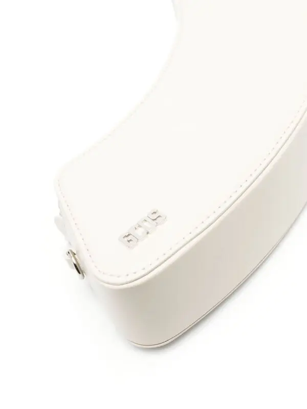 Gcds Comma Shoulder Bag - Neutrals