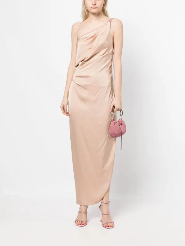 Rachel Gilbert Xandra Satin Maxi Dress