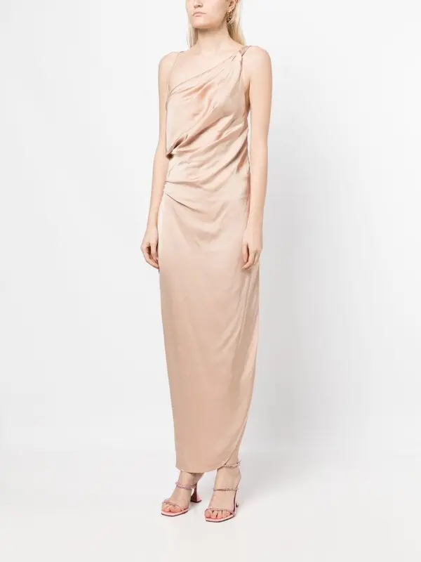 Rachel Gilbert Xandra Satin Maxi Dress