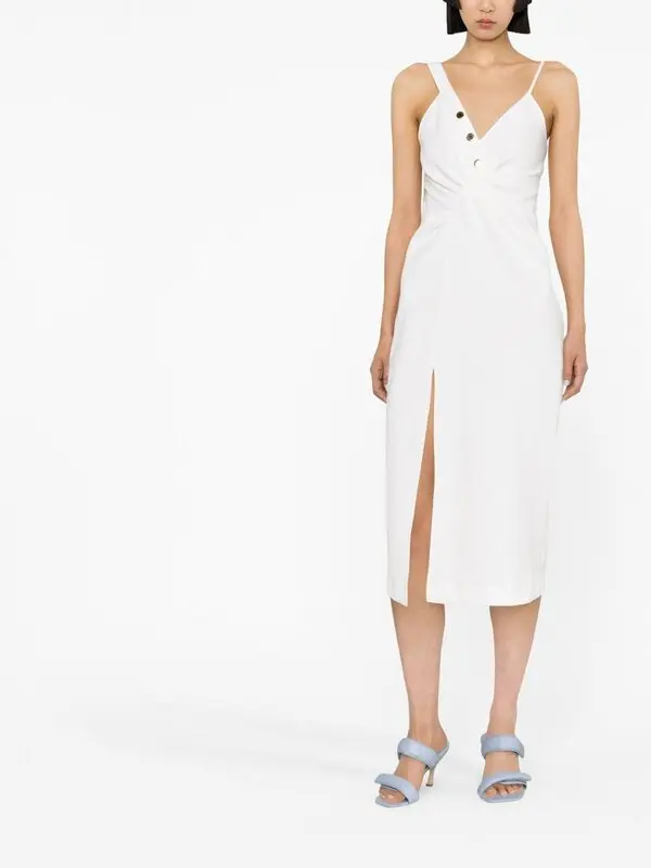 Sandro Asymmetric Midi Dress
