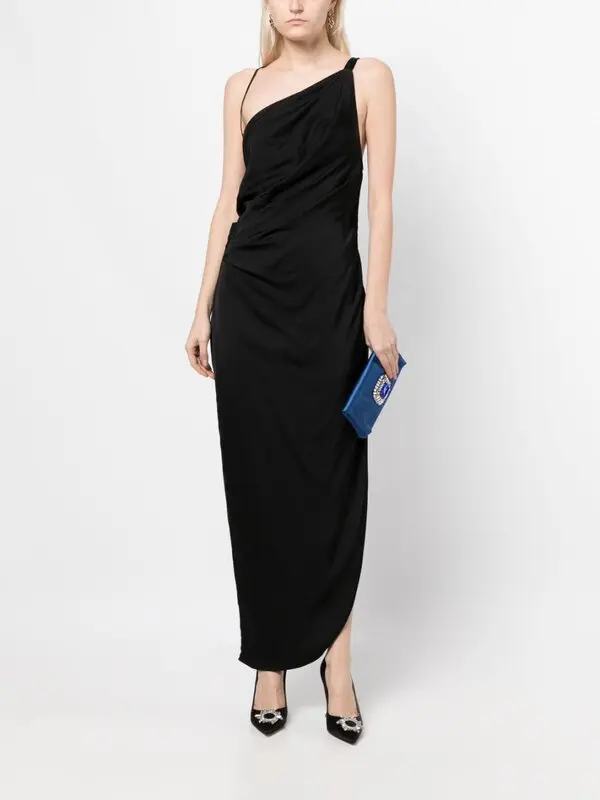 Rachel Gilbert Xandra Satin Maxi Dress