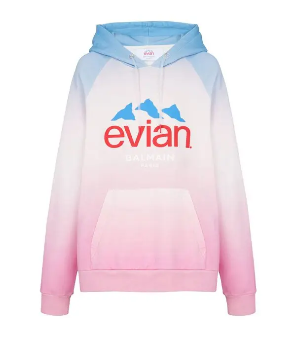 Balmain X Evian Gradient Hoodie