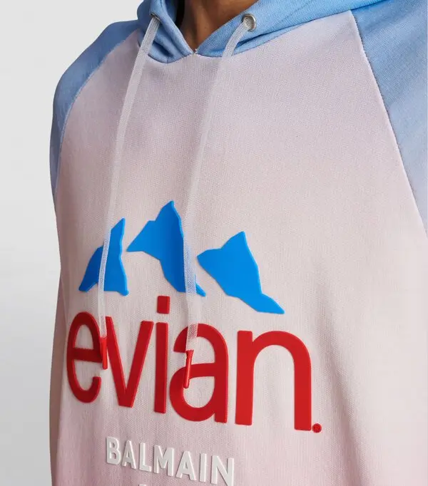 Balmain X Evian Gradient Hoodie