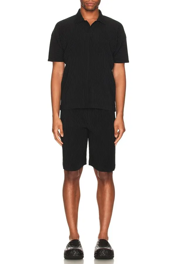 Issey Miyake Polo - Black