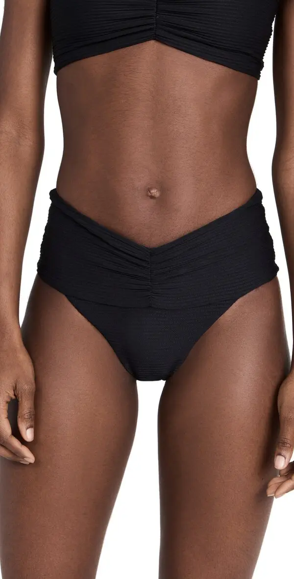 L*Space Bardot Bikini Bottoms - Black