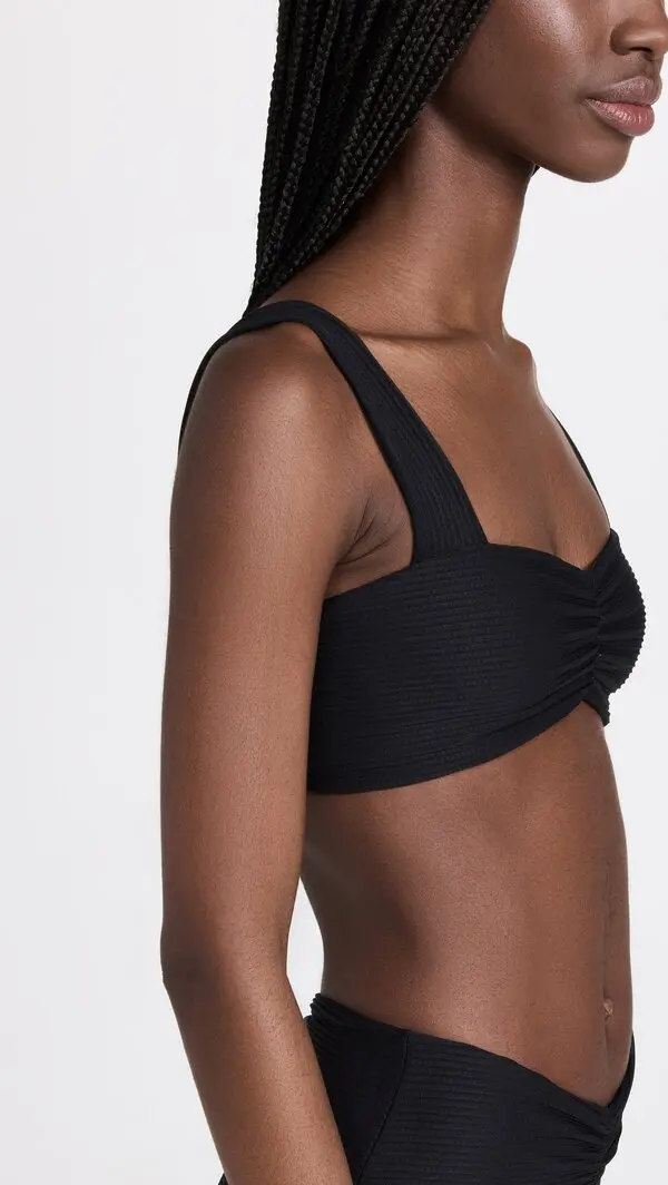 L*Space Marlee Bikini Top - Black