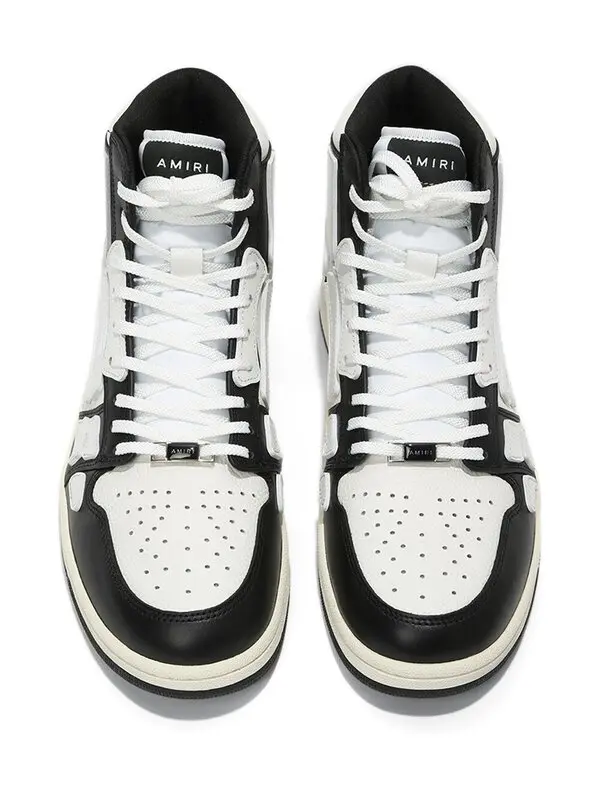 Amiri Skel High-top Sneakers - Black