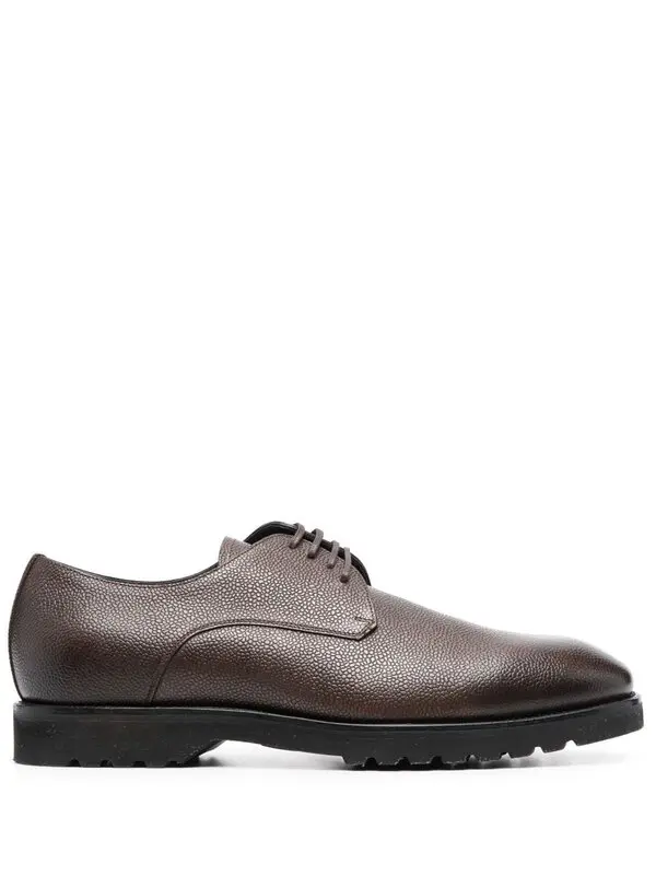 TOM FORD Grained Leather Derby Shoes
