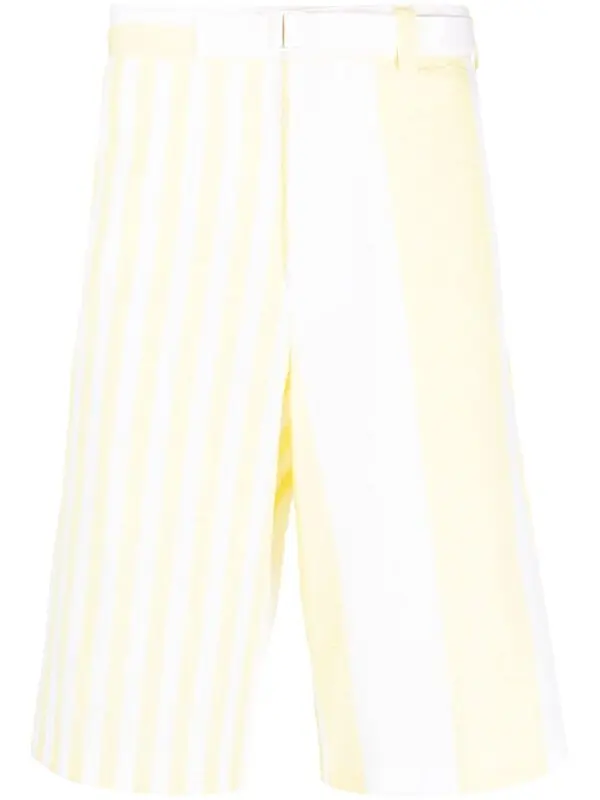 Maison Kitsuné Poolside Belted Shorts