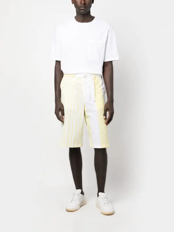Maison Kitsuné Poolside Belted Shorts