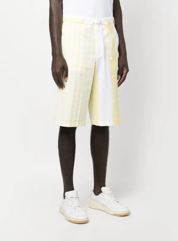 Maison Kitsuné Poolside Belted Shorts