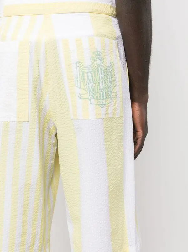 Maison Kitsuné Poolside Belted Shorts
