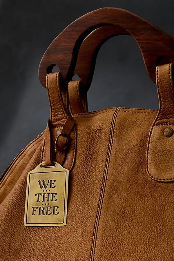Free People We The Free Willow Vintage Leather Tote