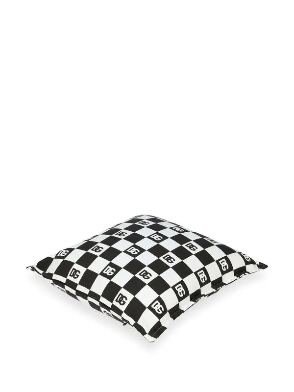 Dolce & Gabbana Logo-print Square Cushion