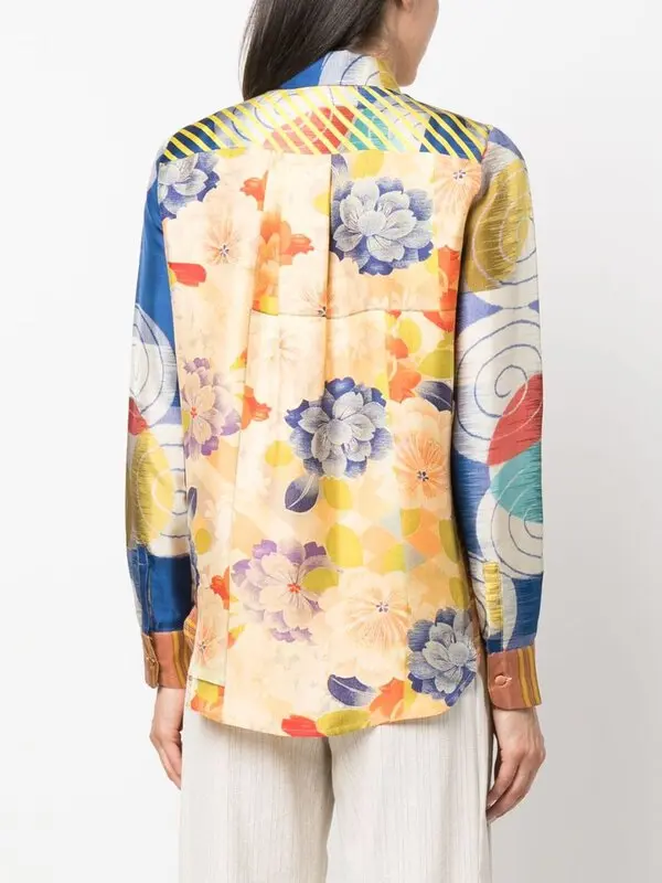 PIERRE-LOUIS MASCIA Floral-print Shirt