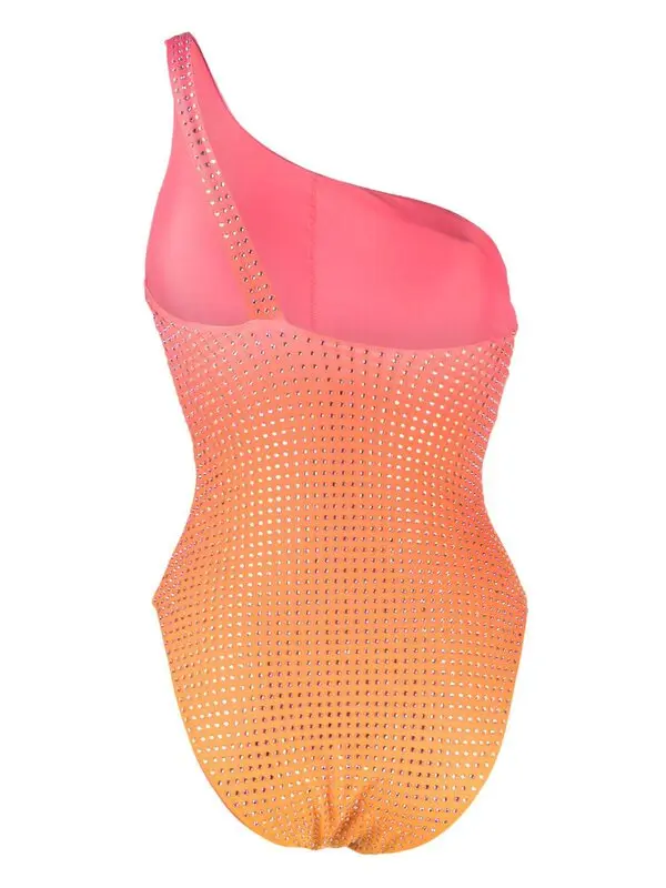 SELF-PORTRAIT Hotfix Off-shoulder One-piece
