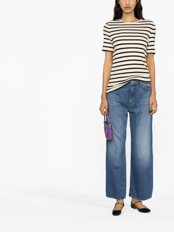 MOTHER The Dodger Ankle Jeans - Blue