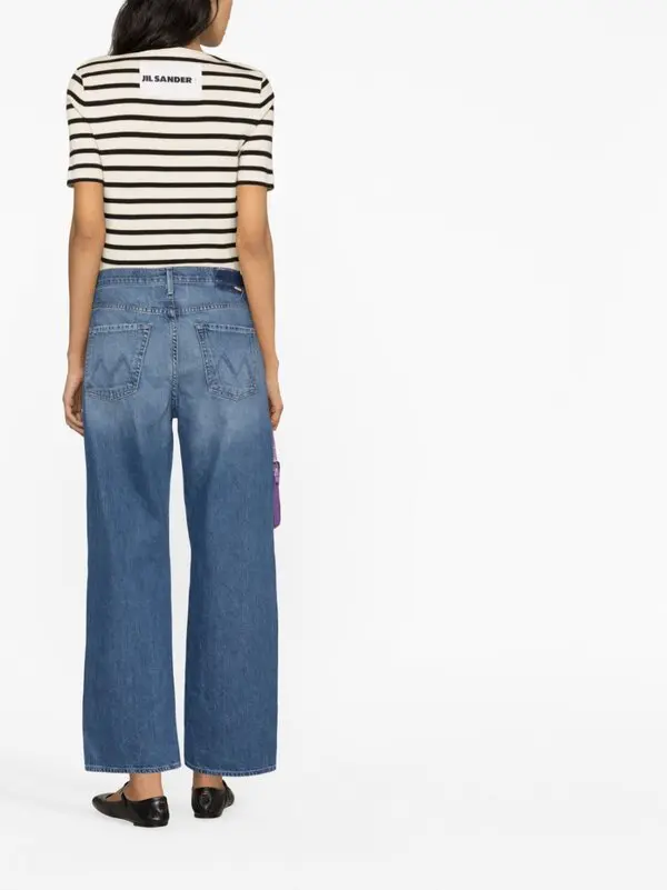MOTHER The Dodger Ankle Jeans - Blue