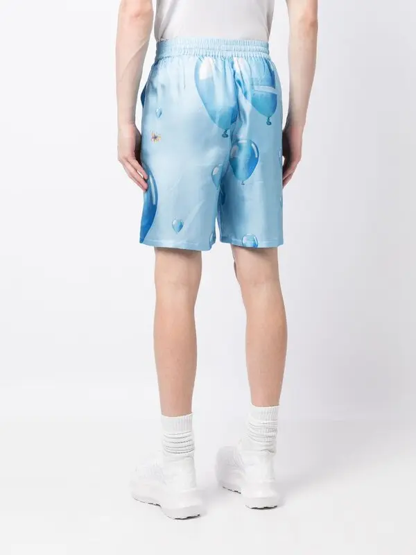 3.PARADIS Dreaming Balloons Silk Shorts