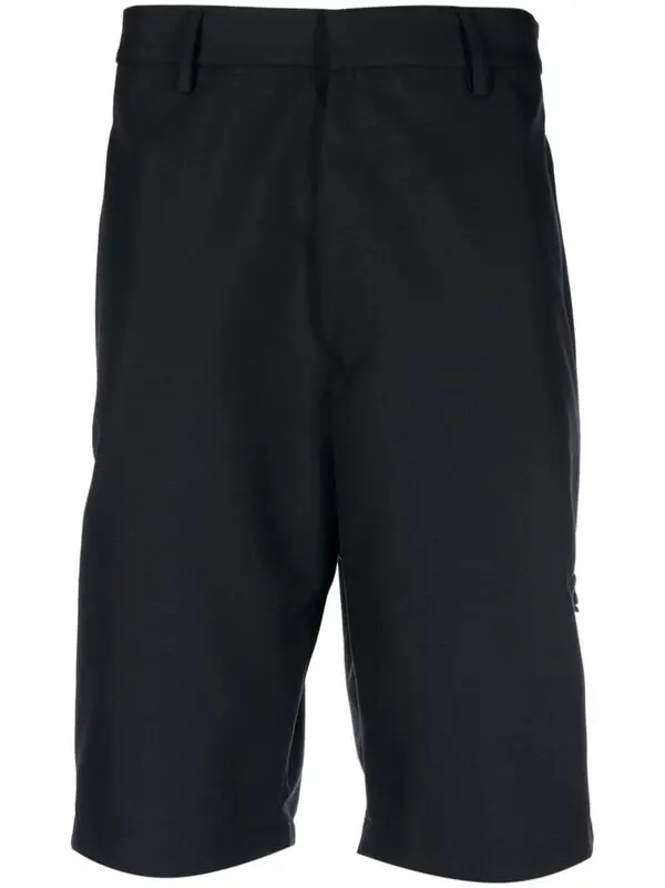 LARDINI Logo-patch Bermuda Shorts