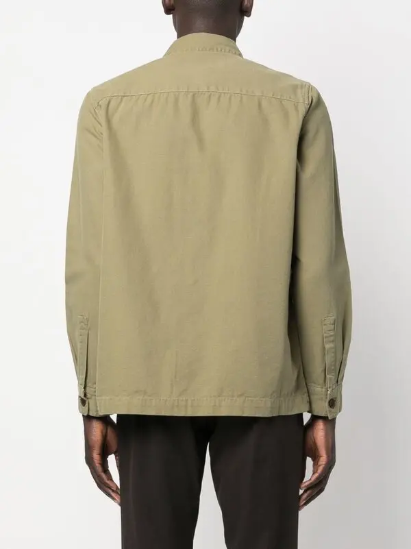 Barbour Patch-pocket Cotton Shirt - Green