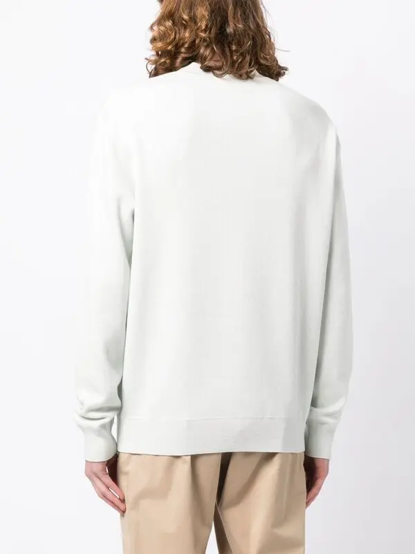 Maison Kitsuné Fox Cotton Jumper - Green