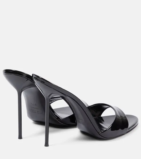 Paris Texas Patent Leather And Pvc Sandals