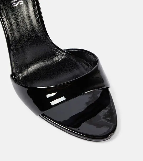 Paris Texas Patent Leather And Pvc Sandals