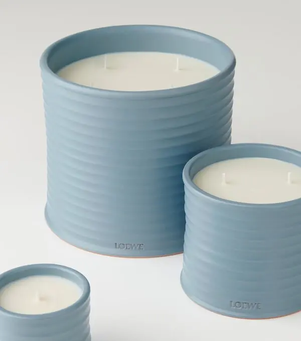 Loewe Cypress Balls Medium Scented Candle - Blue
