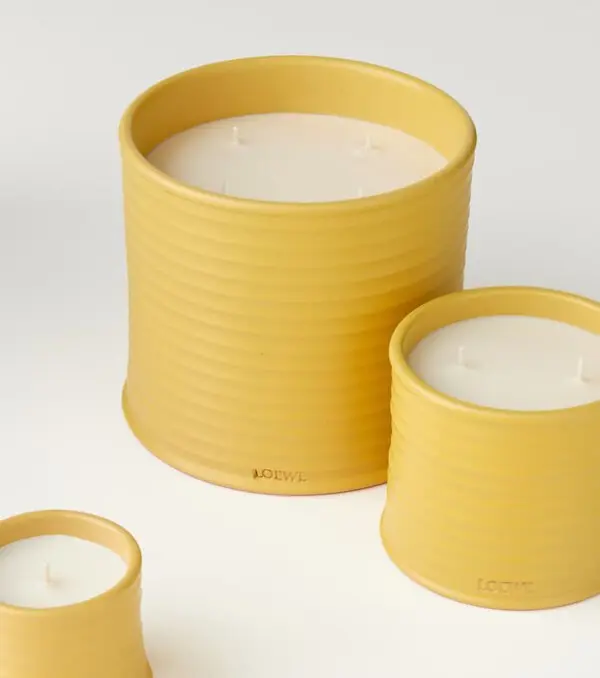Loewe Honeysuckle Large Scented Candle - Yellow