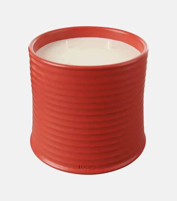 Loewe Tomato Leaves Large Scented Candle - Red