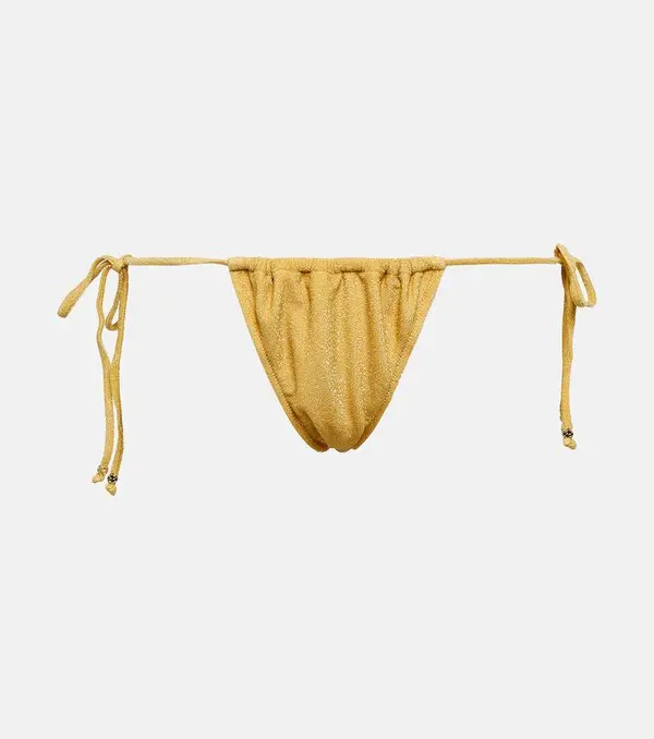 BANANHOT Chili Bikini Bottom - Gold