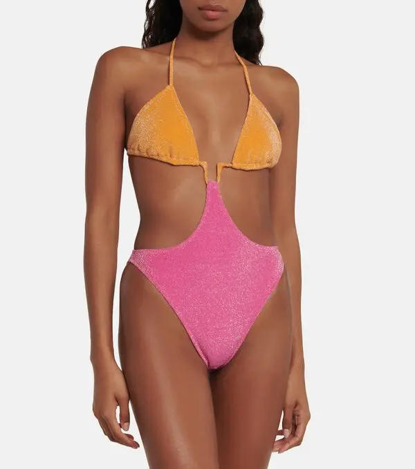 BANANHOT Mellany Cutout One-piece Swimsuit - Multicoloured