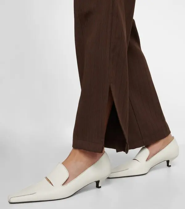 JACQUES WEI High-rise Straight Pants