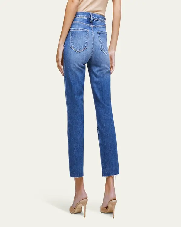 L'Agence Sada High-rise Slim Crop Jeans